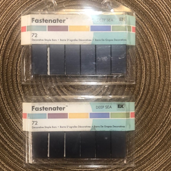 EK Success | Office | Fastenater Deep Sea Navy Blue Staple Bars | Poshmark